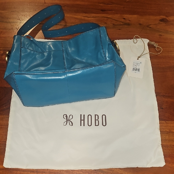 HOBO | Bags | Hobo Blue Leather Womens Bag | Poshmark